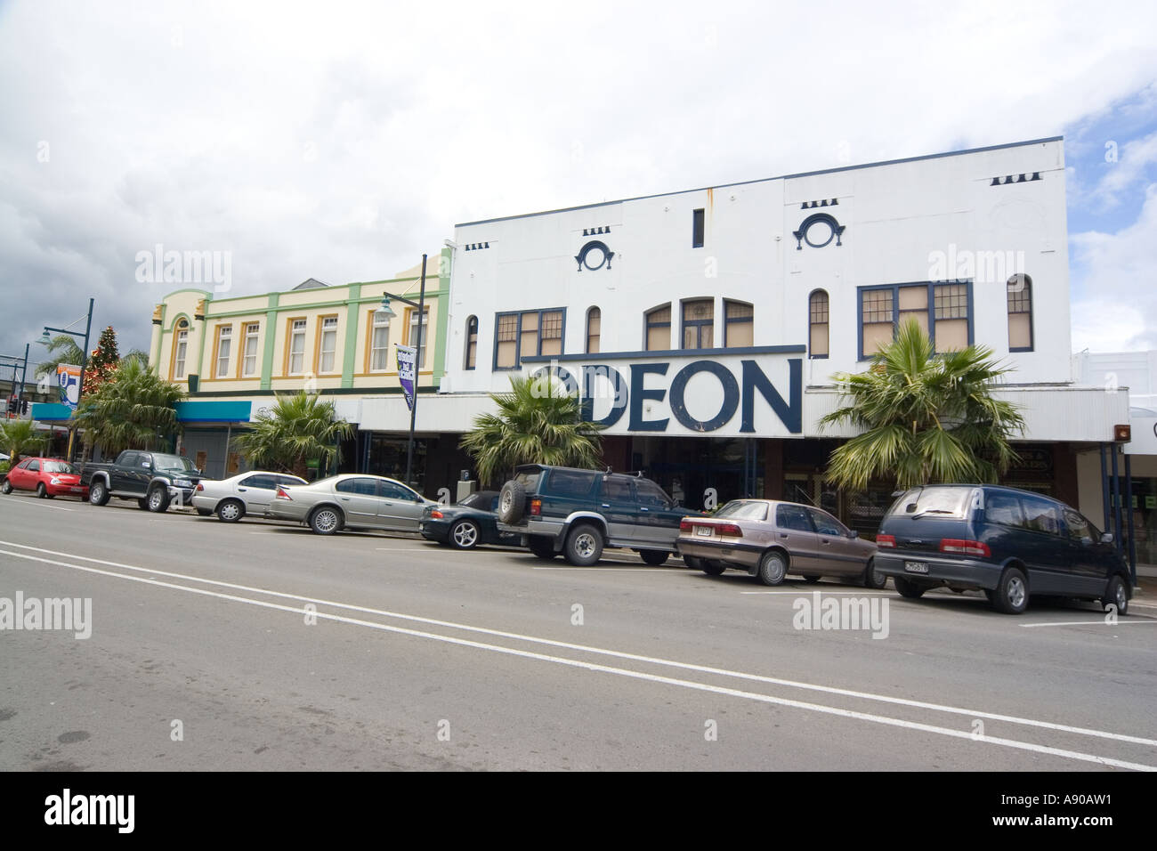New Zealand Gisborne Buildings on Gladstone Road Odeon Cinema Oscar ...