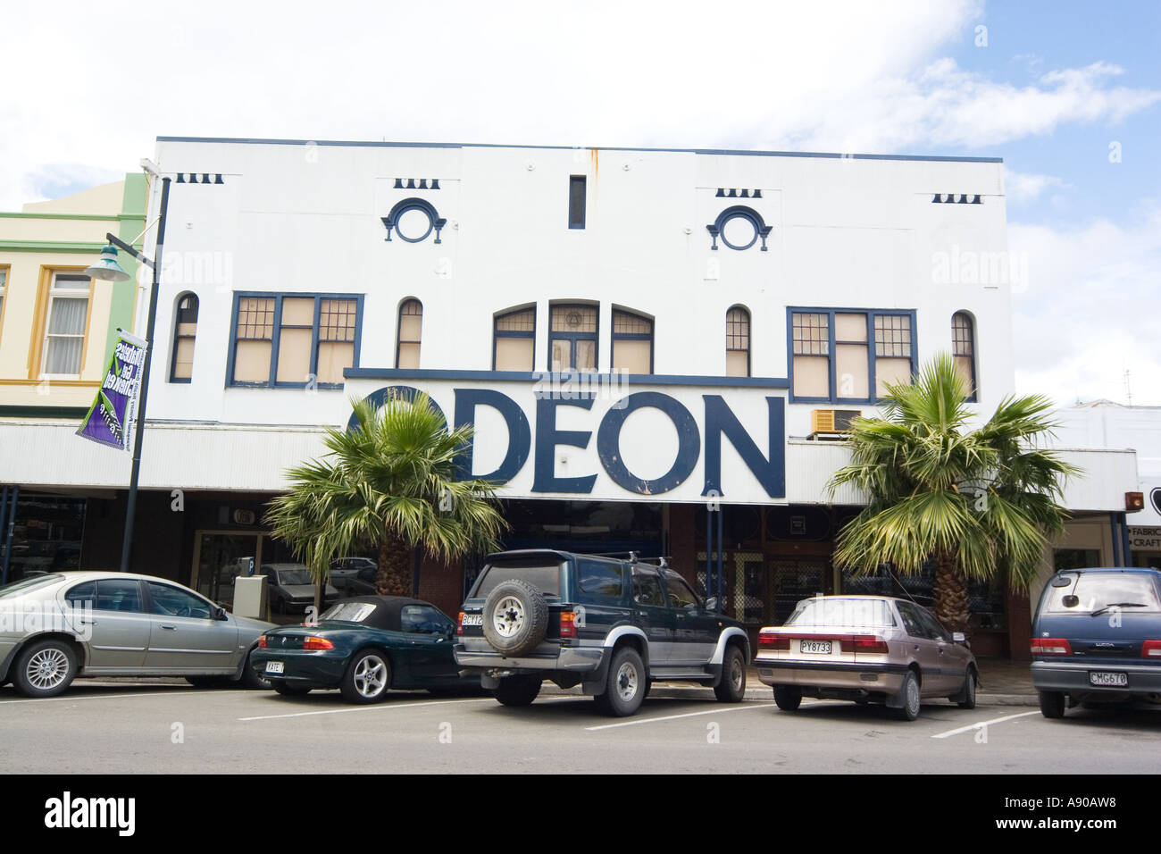 New Zealand Gisborne Buildings on Gladstone Road Odeon Cinema Oscar ...