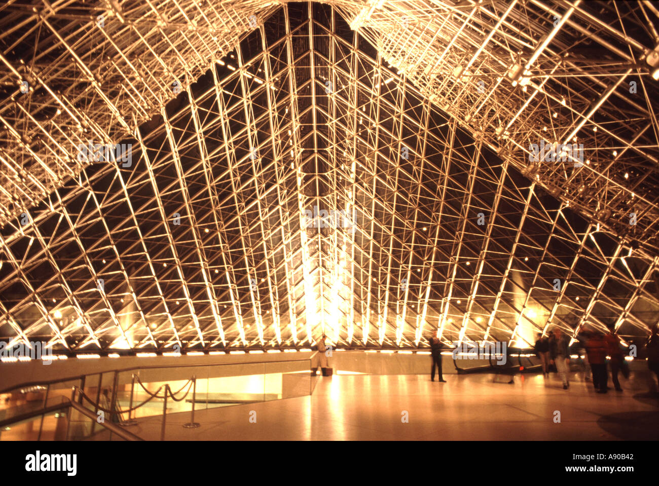 Louvre Pyramid Interior
