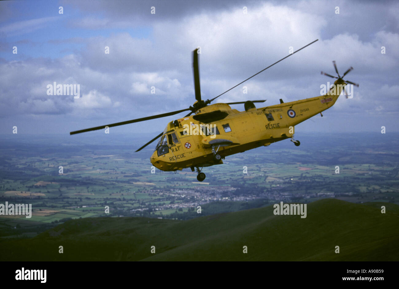 Raf rescue helicopter wales hi-res stock photography and images - Alamy