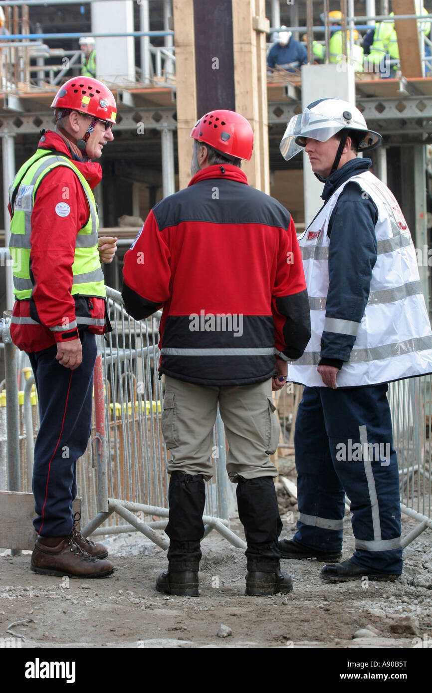 "Fire service exercise Stock Photo - Alamy