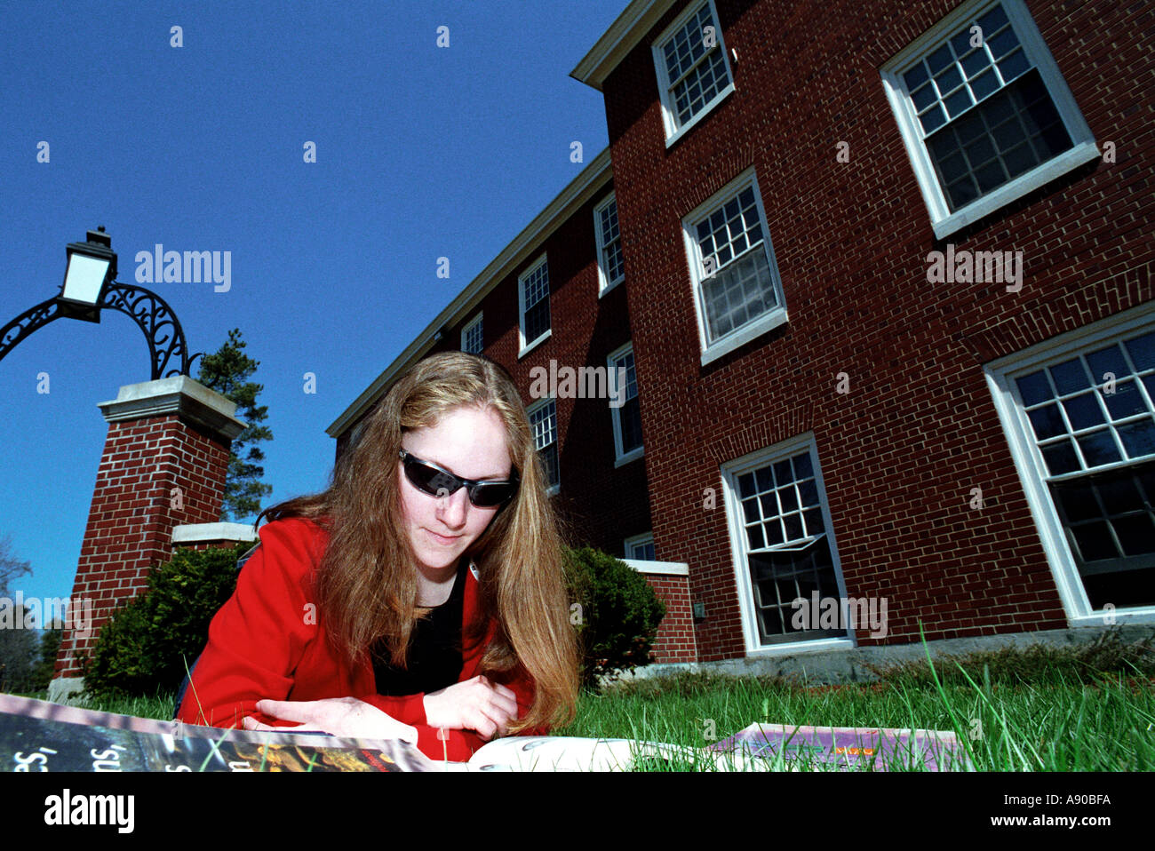 student studying in canada at a university Stock Photo - Alamy