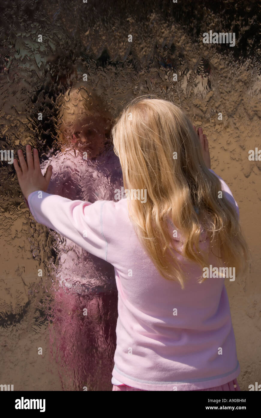 Human Reflection In Water