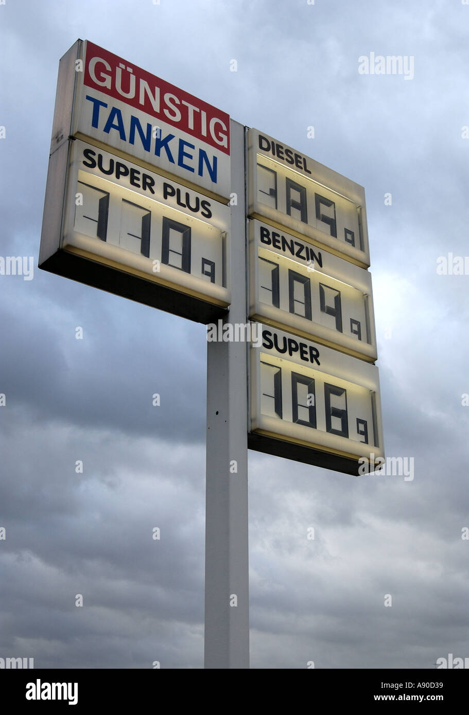 Gasoline prices germany hi-res stock photography and images - Alamy