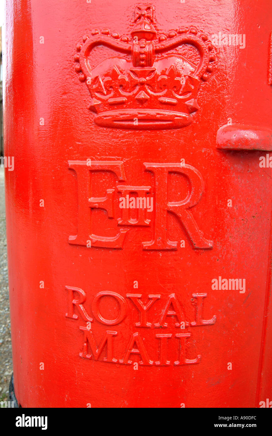 red post box mail box english gb mailbox england mailbox postal service ...