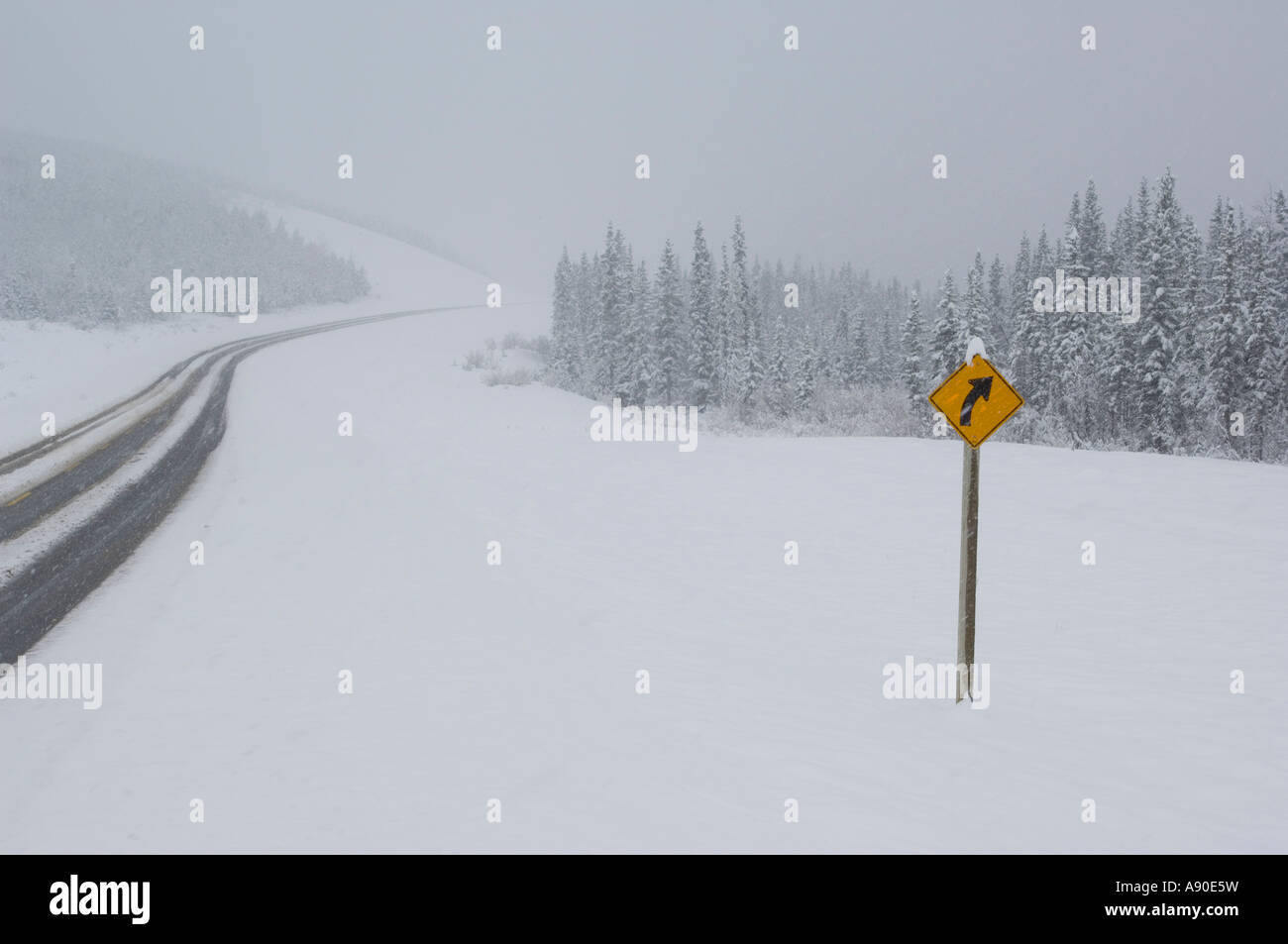 Unplowed Roads High Resolution Stock Photography and Images - Alamy