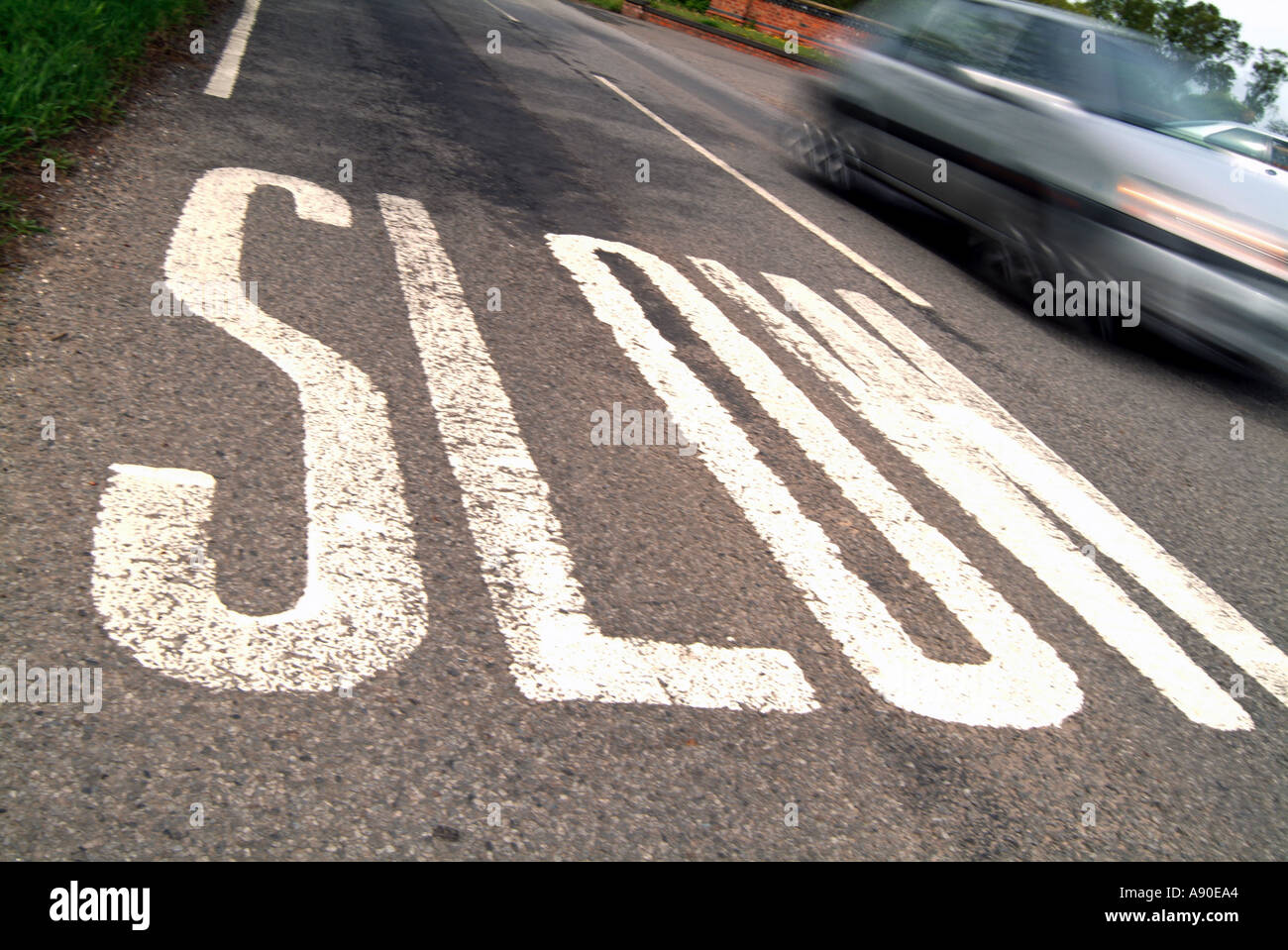 road safety road sign slow speeding speed road safety road sign slow ...