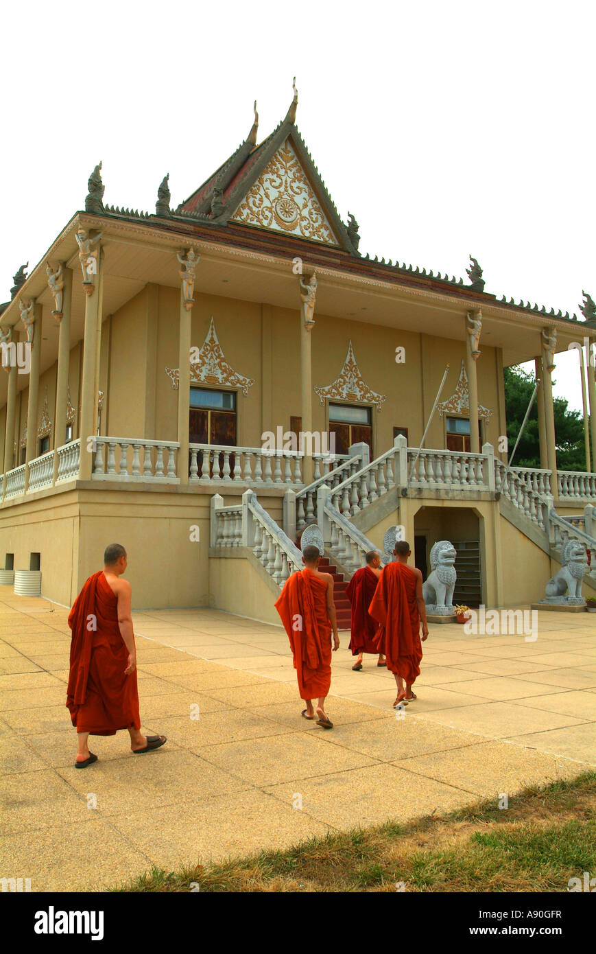 Monks living quarters hi-res stock photography and images - Alamy