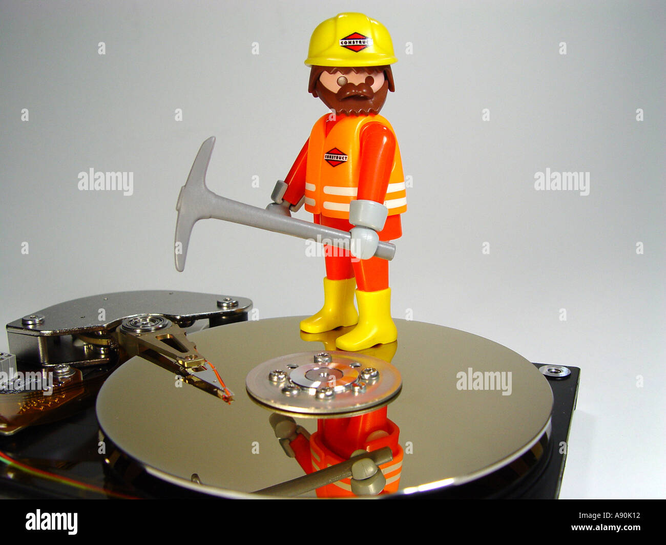symbolic image data splitting data divide date destroying Stock Photo ...