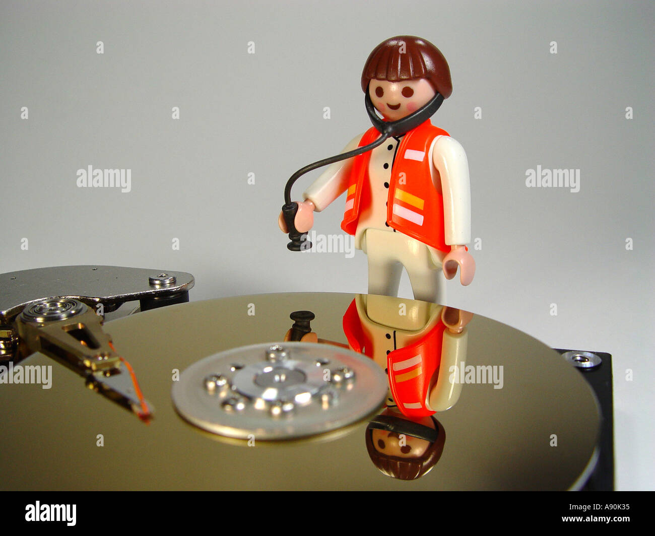 Symbolic image disc doctor hi-res stock photography and images - Alamy