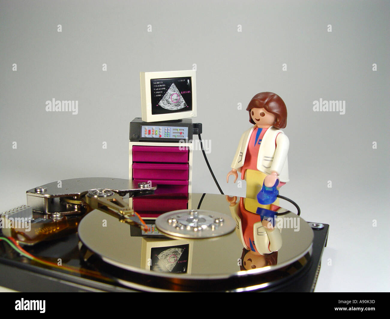 Symbolic image disc doctor hi-res stock photography and images - Alamy