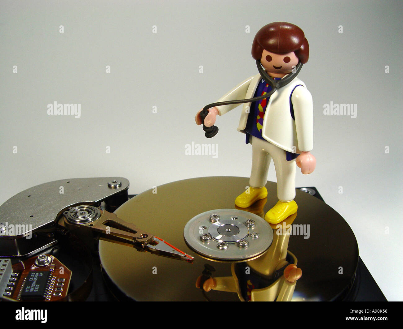 Symbolic image disc doctor hi-res stock photography and images - Alamy