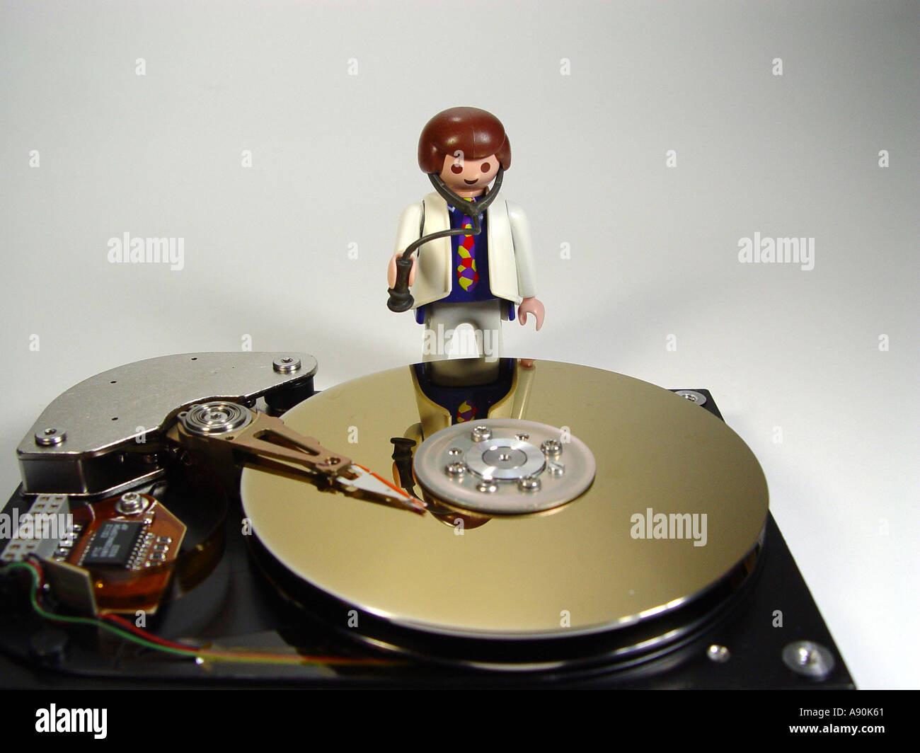 Symbolic image disc doctor hi-res stock photography and images - Alamy