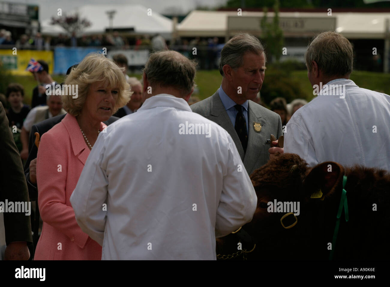 Camilla visit devon hi-res stock photography and images - Alamy