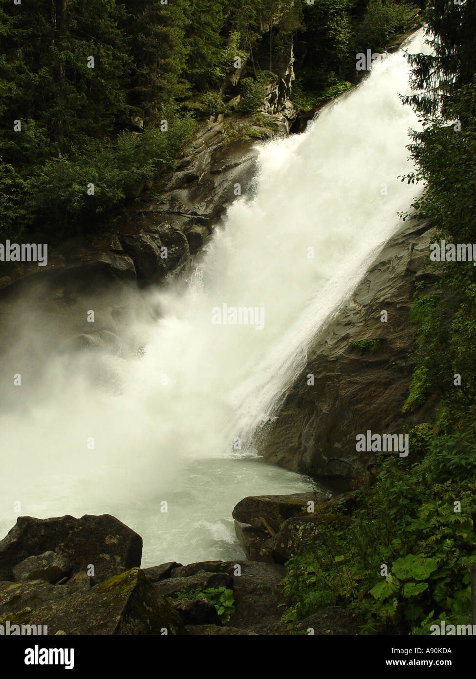 Krimmel waterfall hi-res stock photography and images - Alamy