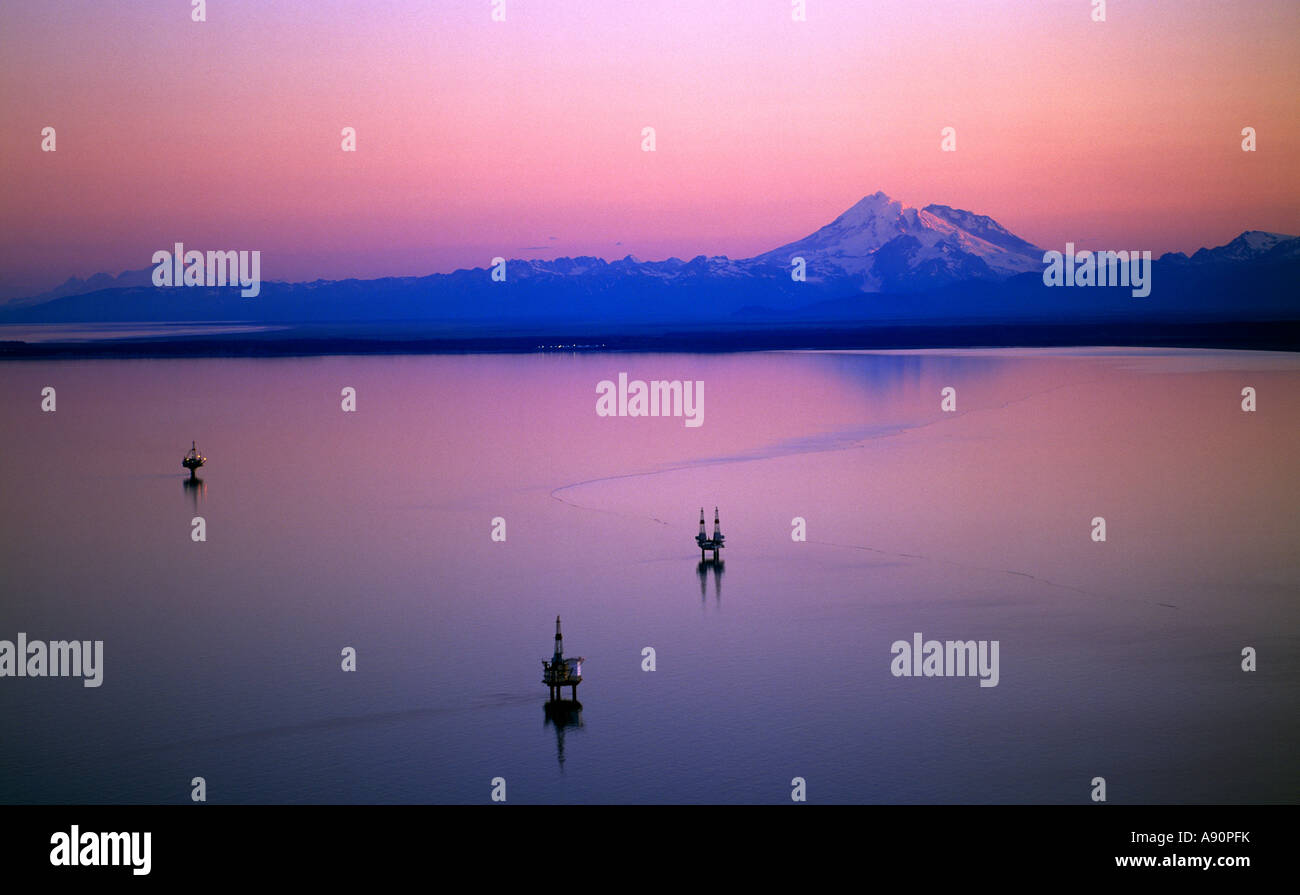 Drilling Platform Cook Inlet High Resolution Stock Photography and ...