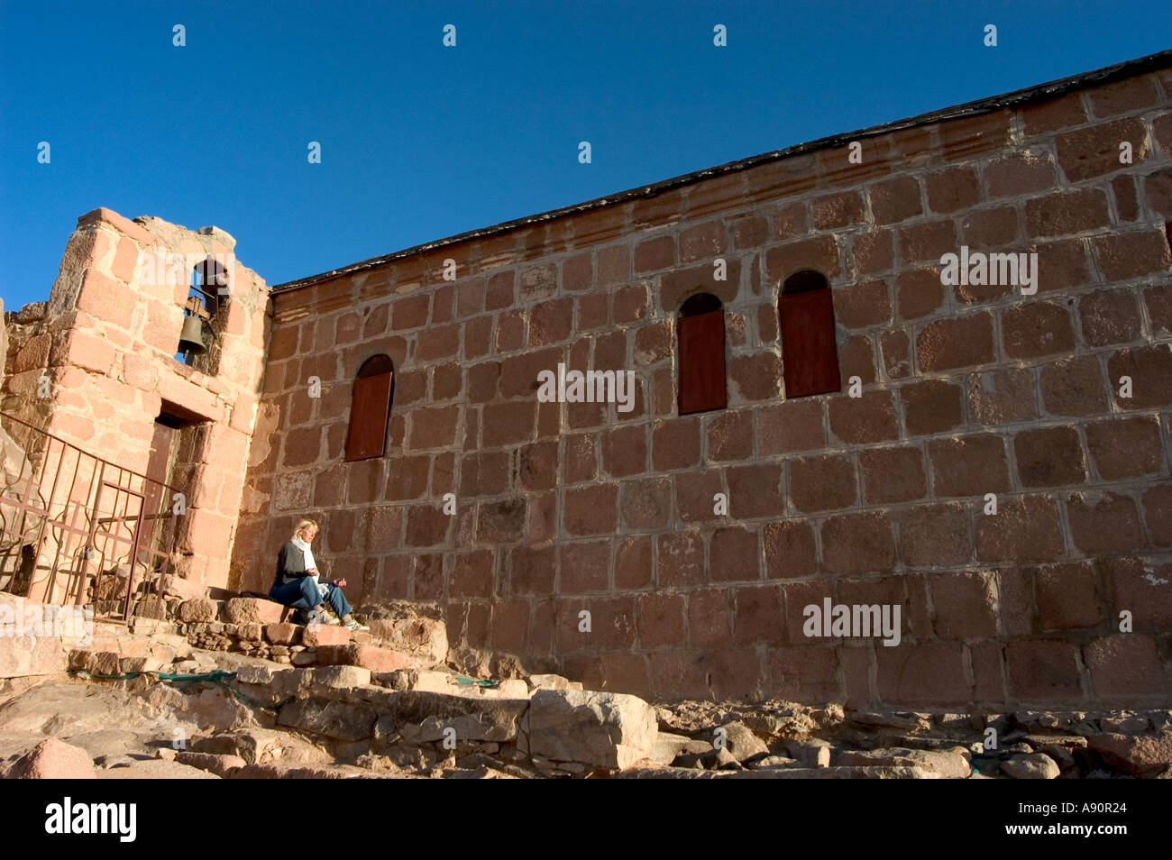 sunset chapel Mount Sinai St Katherine Mount Sinai Protectorate Sinai ...
