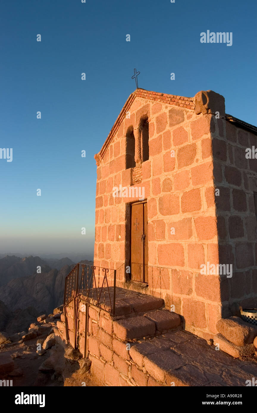 sunset chapel Mount Sinai St Katherine Mount Sinai Protectorate Sinai ...