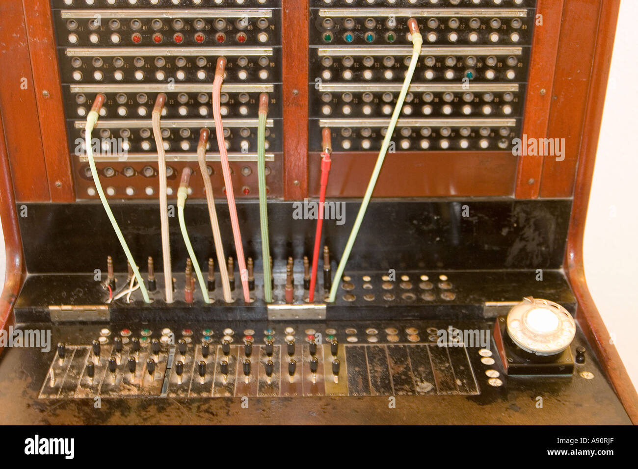 Wire telecommunication hi-res stock photography and images - Alamy