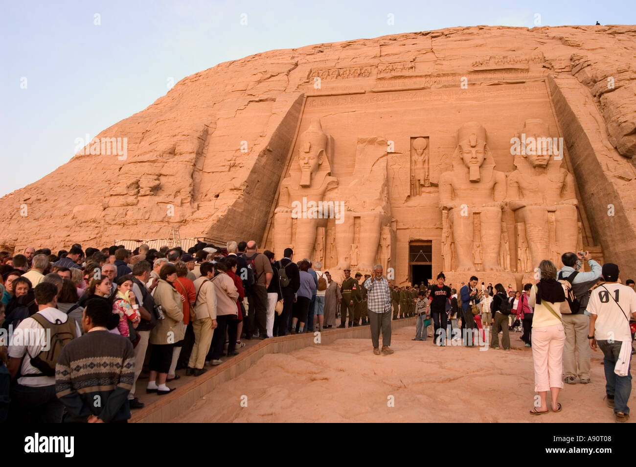 Great Temple of Ramses II Abu Simbel Upper Egypt Egypt North Africa ...