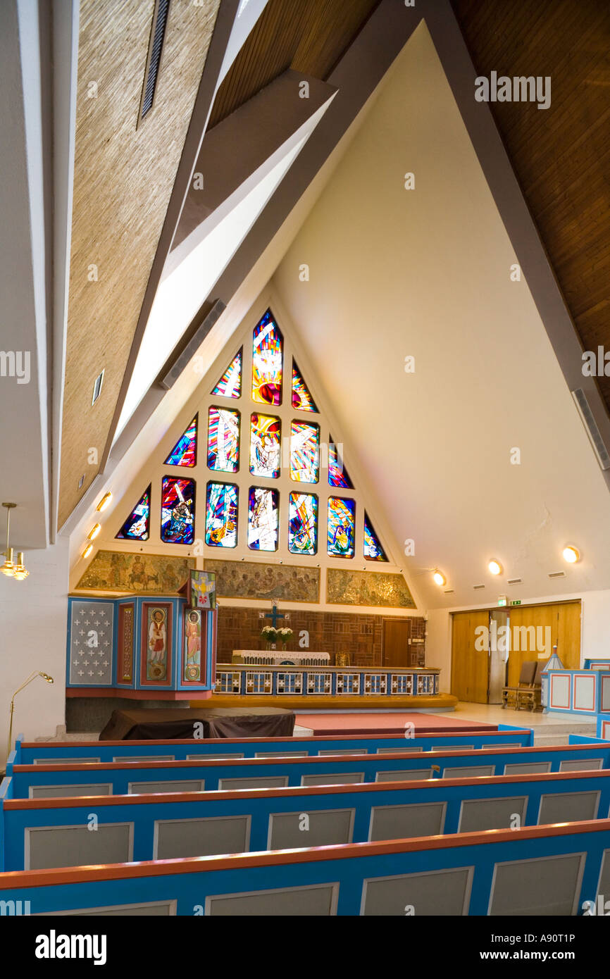 Protestant church interior hi-res stock photography and images - Alamy