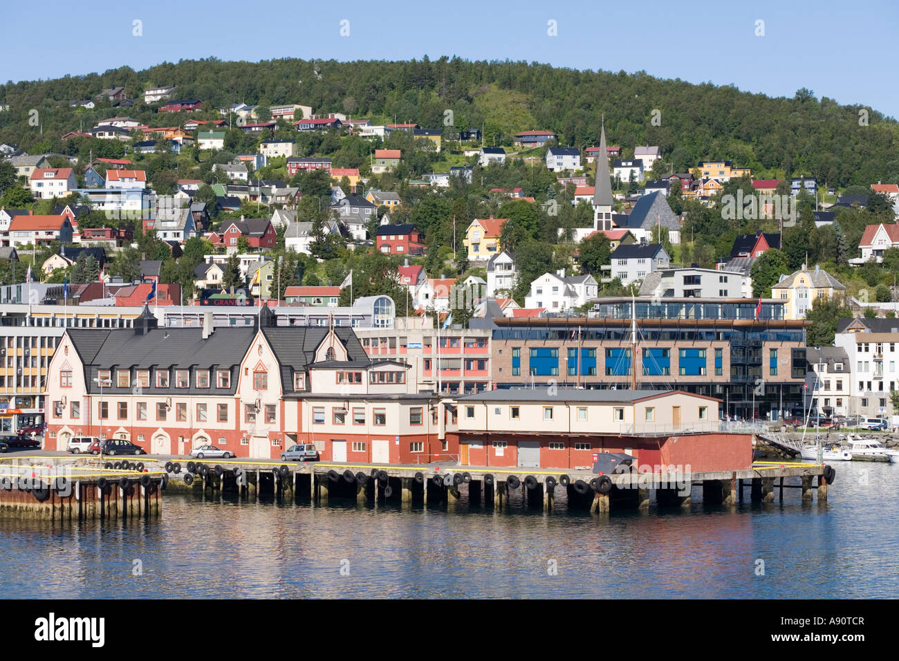 Harstad harbor hi-res stock photography and images - Alamy