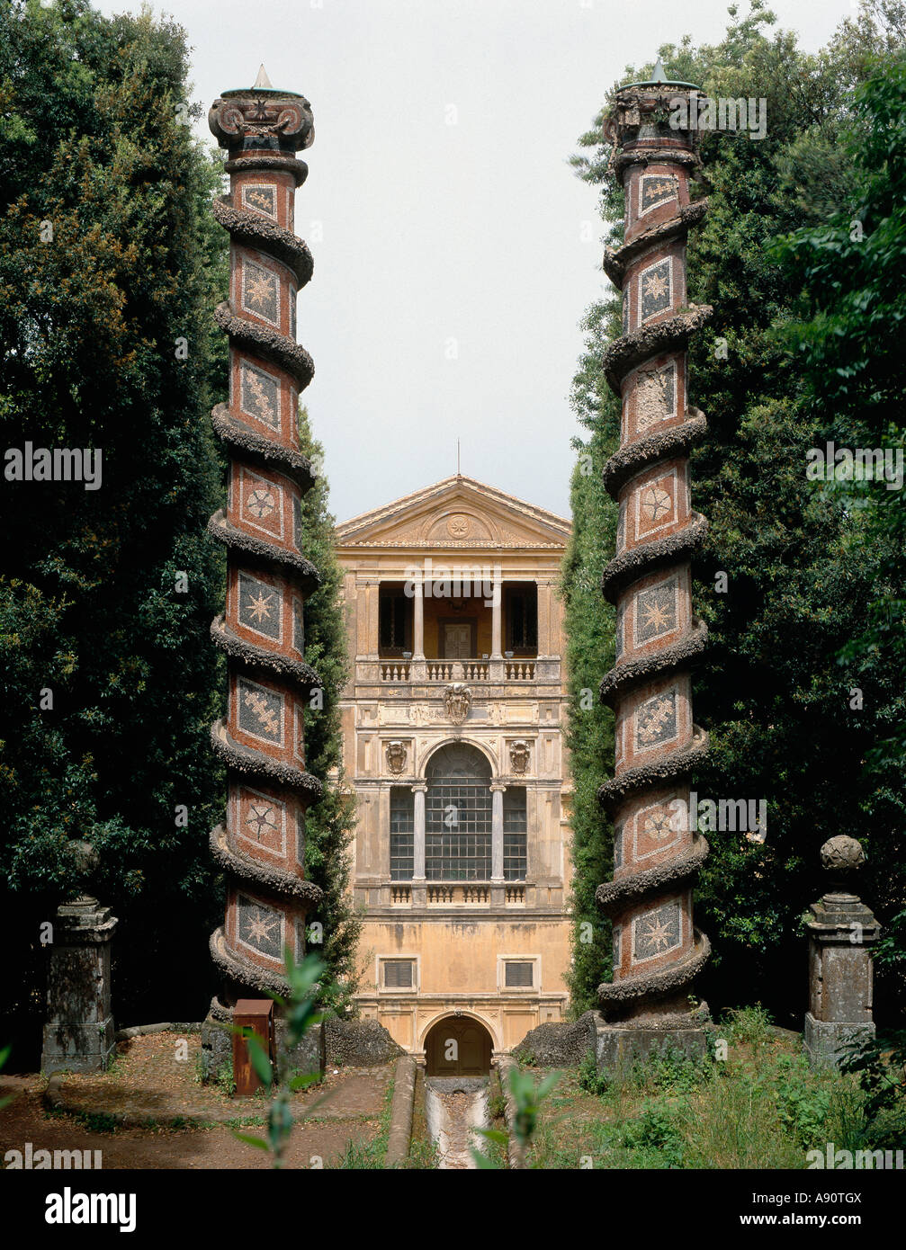 Villa aldobrandini frascati hi-res stock photography and images - Alamy