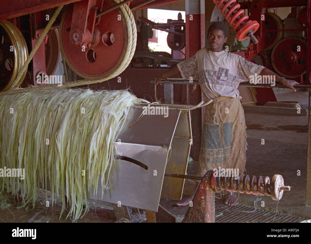 Sisal factory in madagascar sisal High Resolution Stock Photography and ...