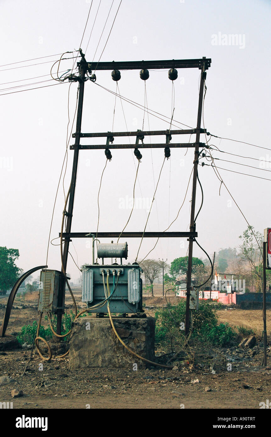 Power Lines India High Resolution Stock Photography and Images - Alamy