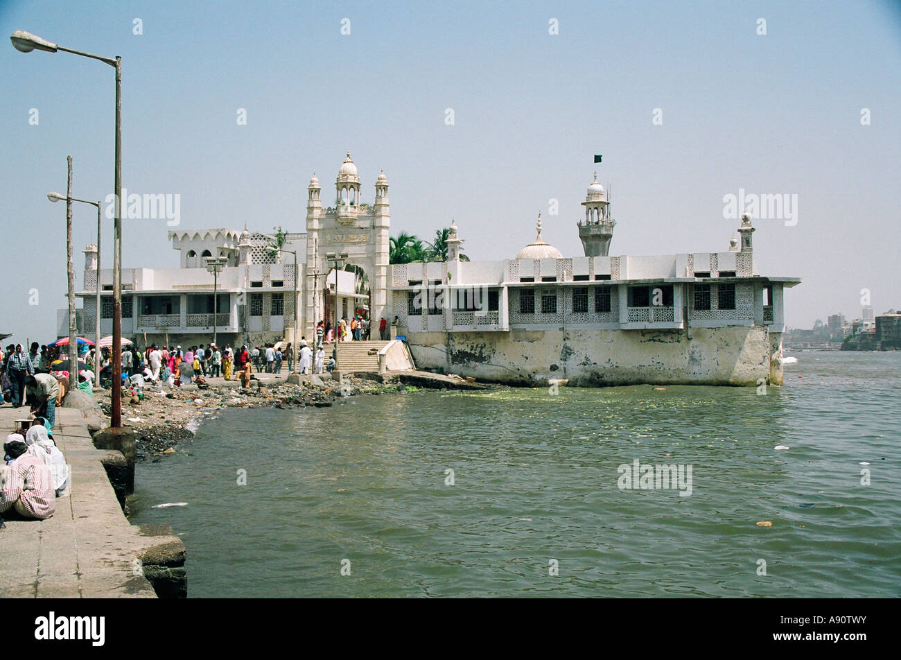 Haji Ali Dargah is a mosque and dargah tomb located on an islet off the ...