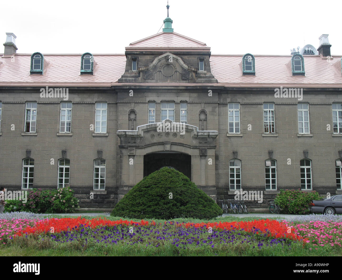 Red Brick Government Building in Sapporo Stock Photo - Alamy