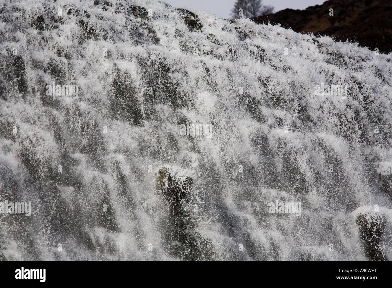 Pen-y-Gareg dam, Elan Valley Stock Photo - Alamy