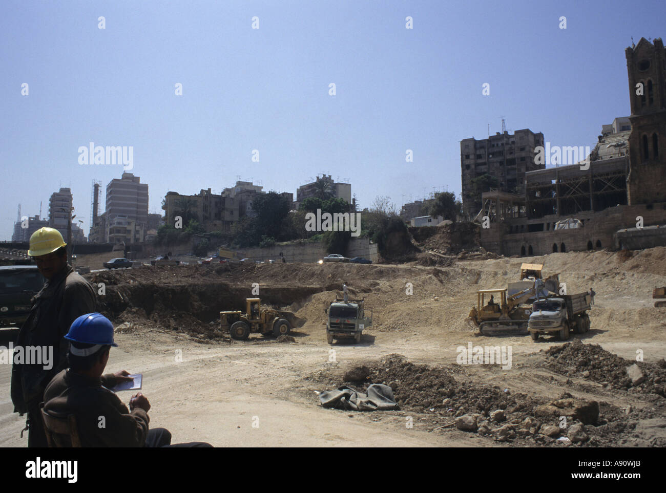 Lebanon beirut reconstruction hi-res stock photography and images - Alamy
