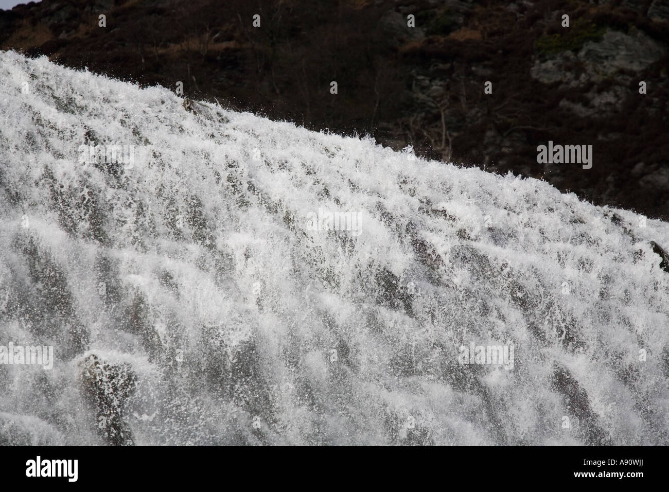 Pen-y-Gareg dam, Elan Valley Stock Photo - Alamy