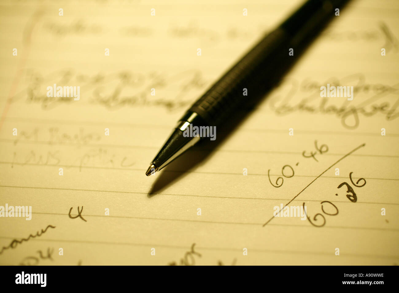 Legal pad hi-res stock photography and images - Alamy
