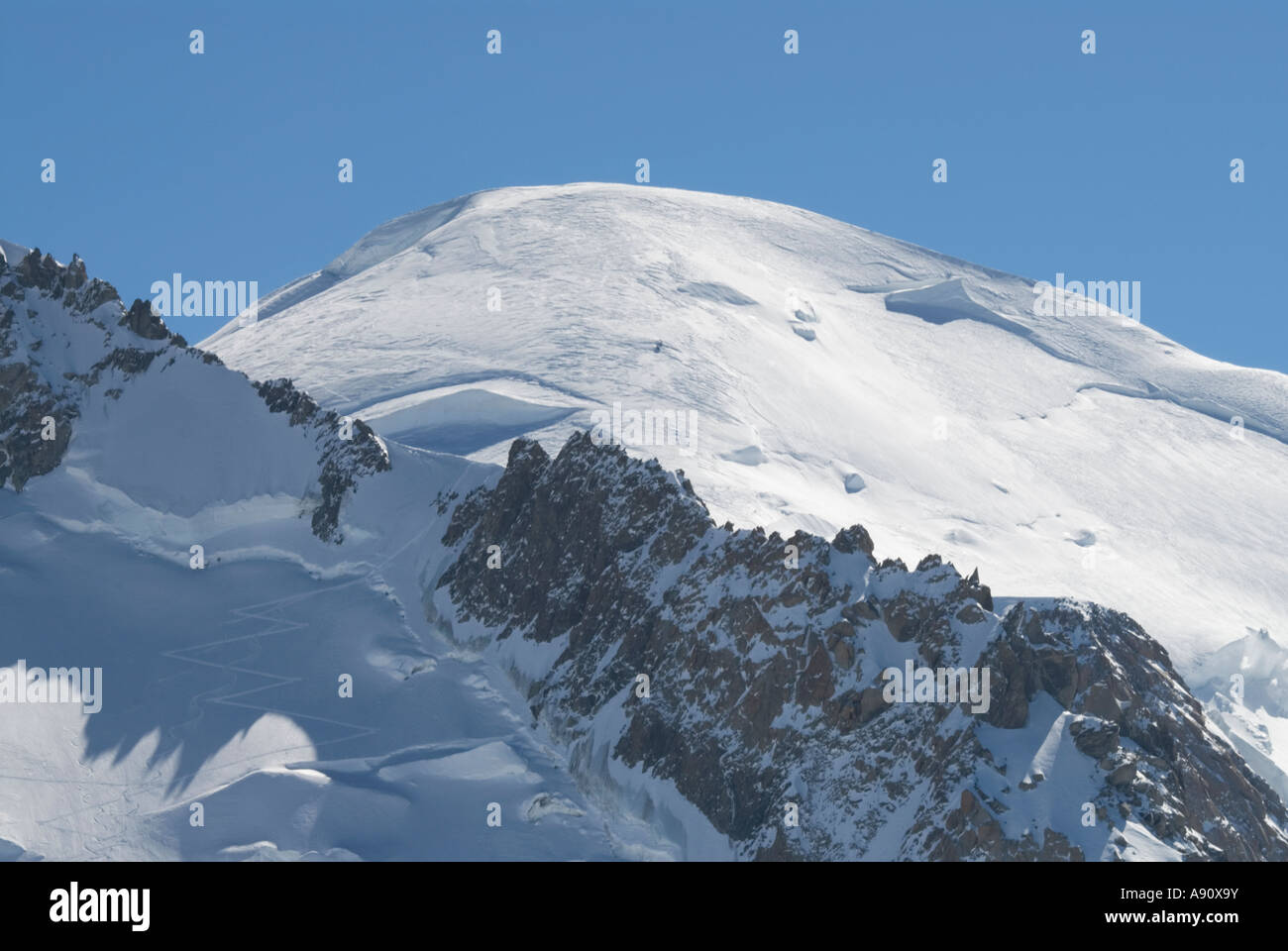 Mt Blanc, Chamonix, France Stock Photo - Alamy