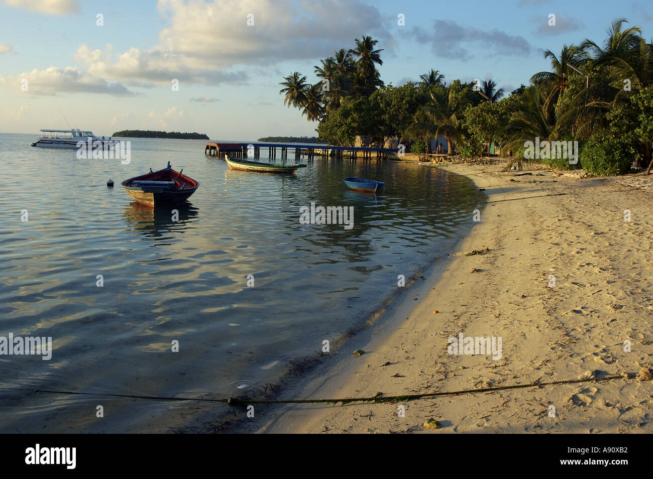 Fishing maldives sunset hi-res stock photography and images - Alamy