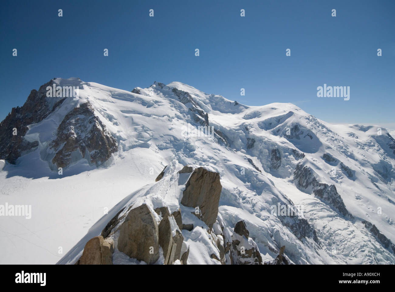 Mt Blanc, Chamonix, France Stock Photo - Alamy