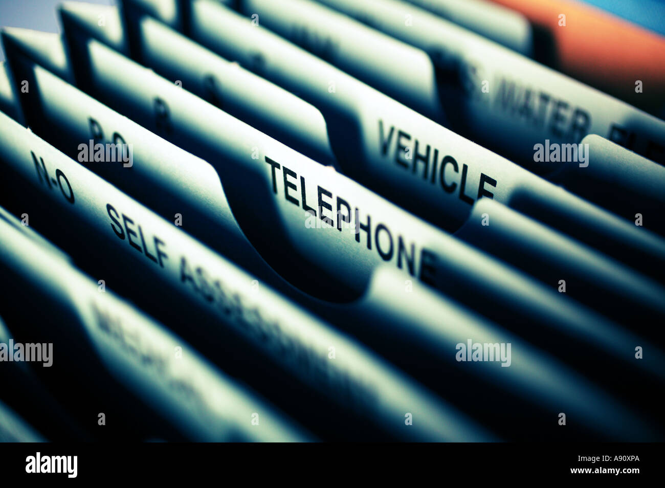 Document filing icons hi-res stock photography and images - Alamy