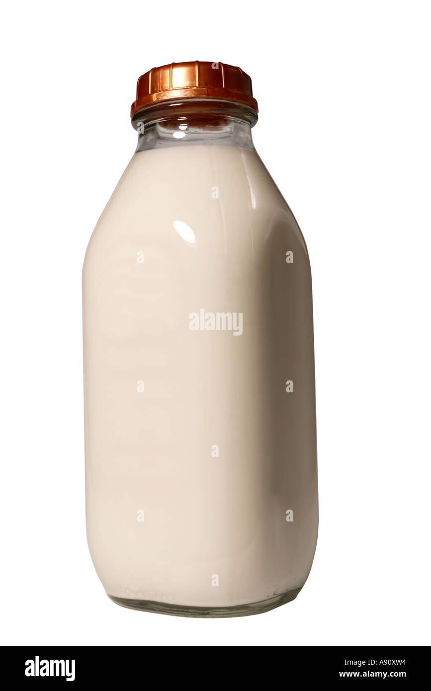 Silhouette at a milk glass hi-res stock photography and images - Alamy