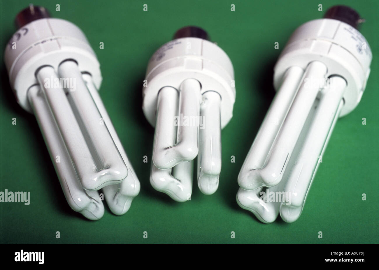 Domestic low energy light bulbs Stock Photo - Alamy