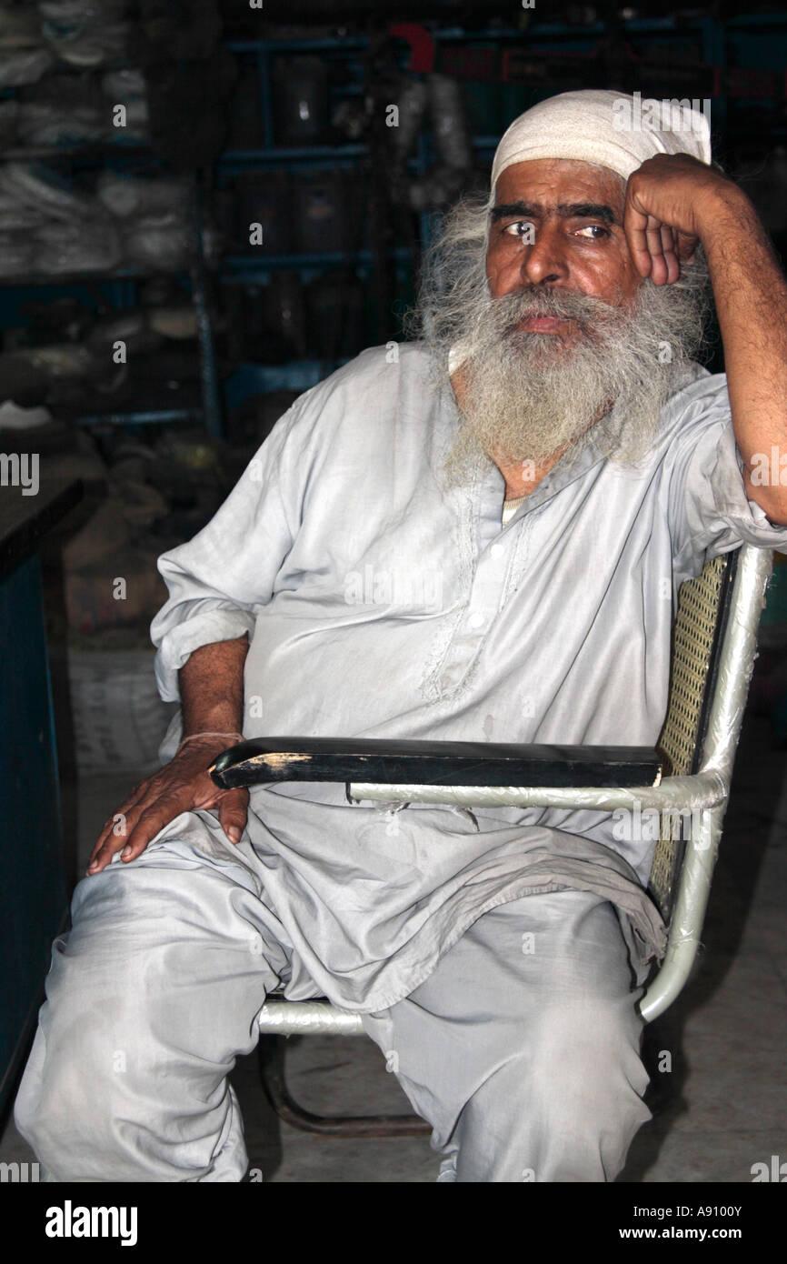 Portrait of an indian muslim, India Stock Photo - Alamy