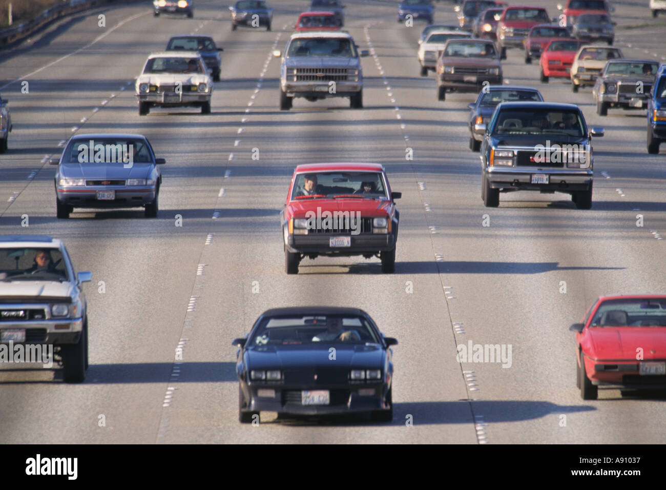 Congestion on freeway seattle washington hi-res stock photography and ...