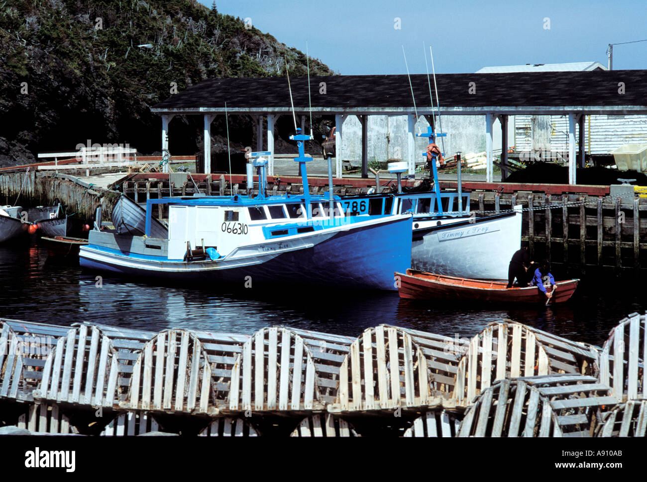 trout river newfoundland Stock Photo - Alamy