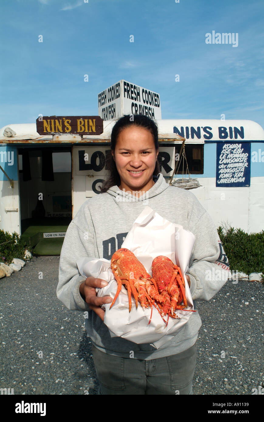 New zealand nins bin hi-res stock photography and images - Alamy