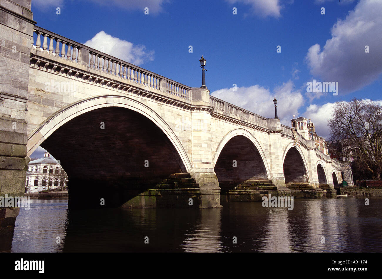 Richmond Bridge Surrey England Stock Photo - Alamy