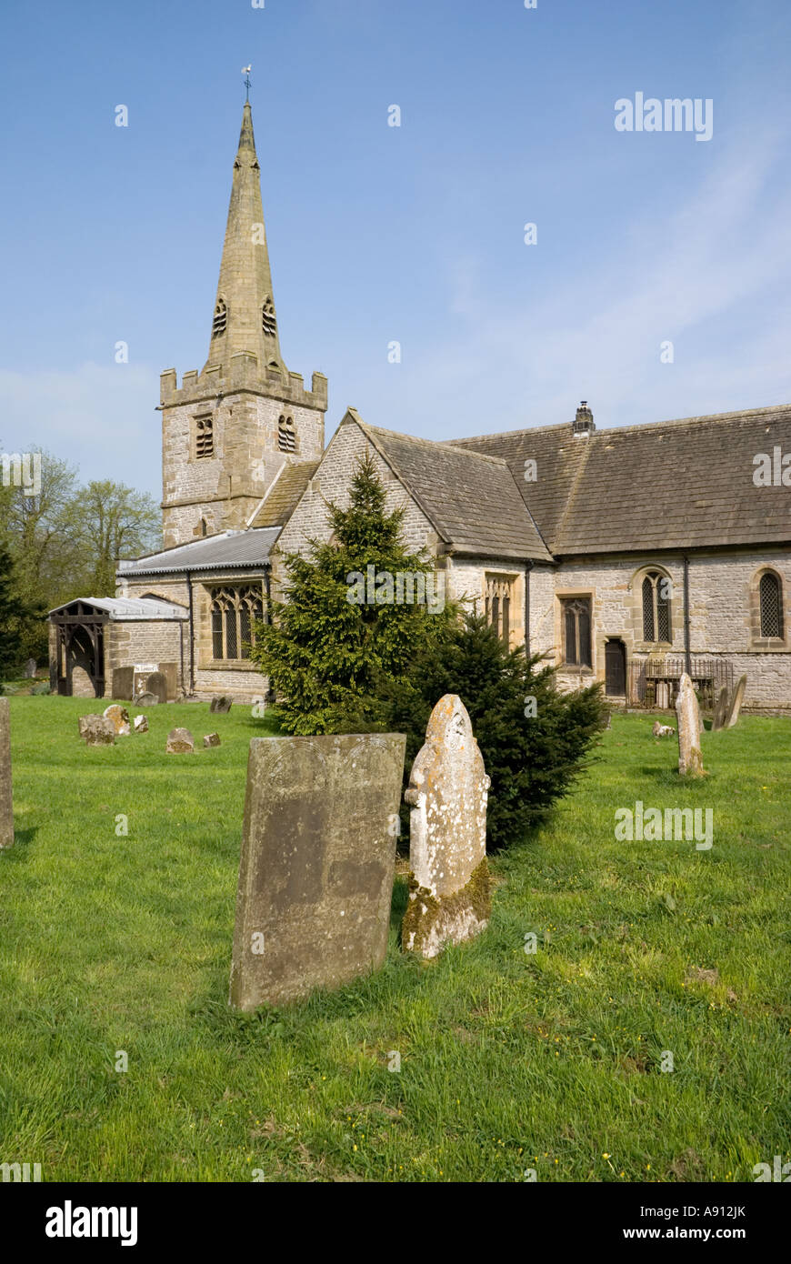 Monyash church hi-res stock photography and images - Alamy