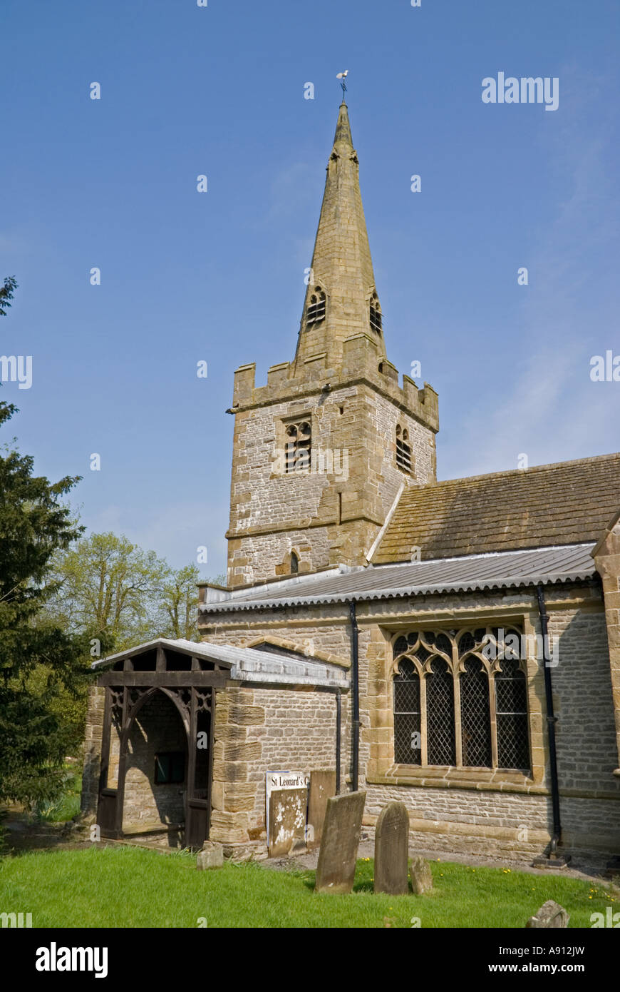 Monyash church hi-res stock photography and images - Alamy