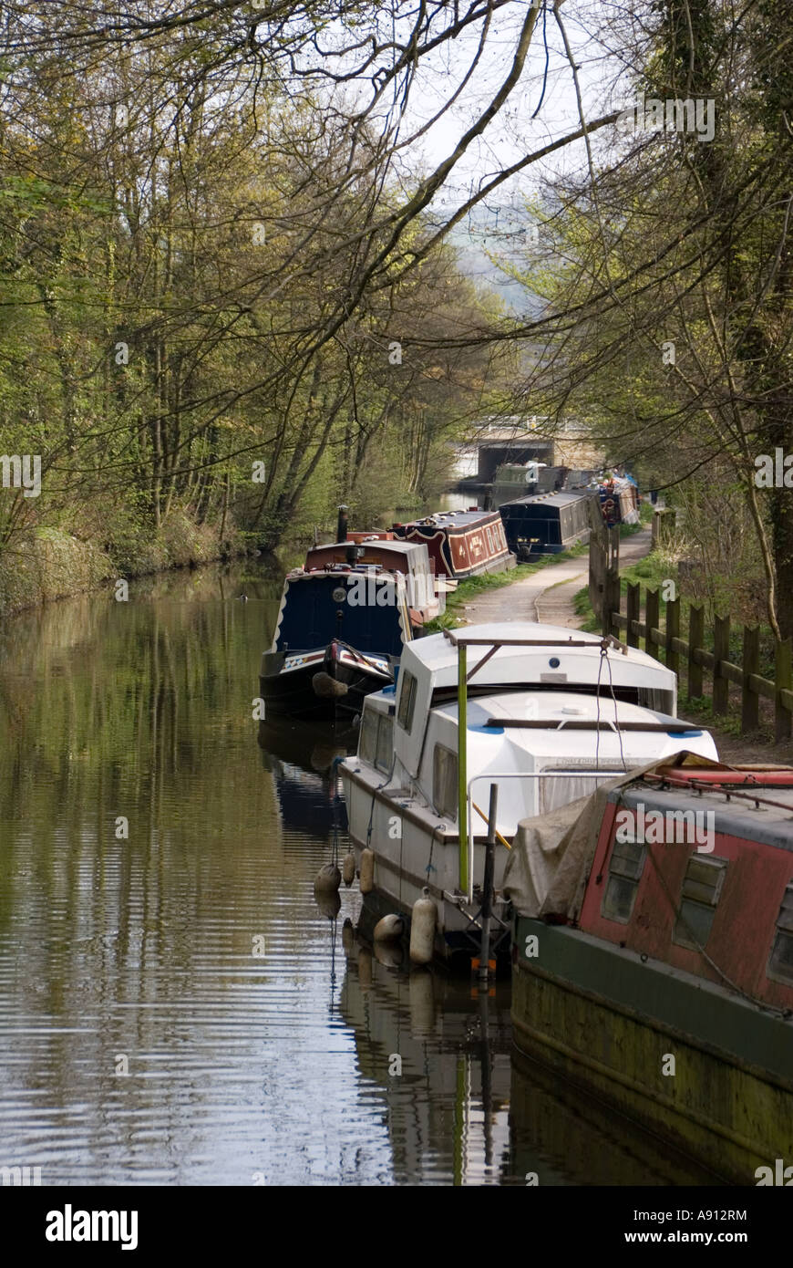 Whaley Bridge Waterway Stock Photo - Alamy