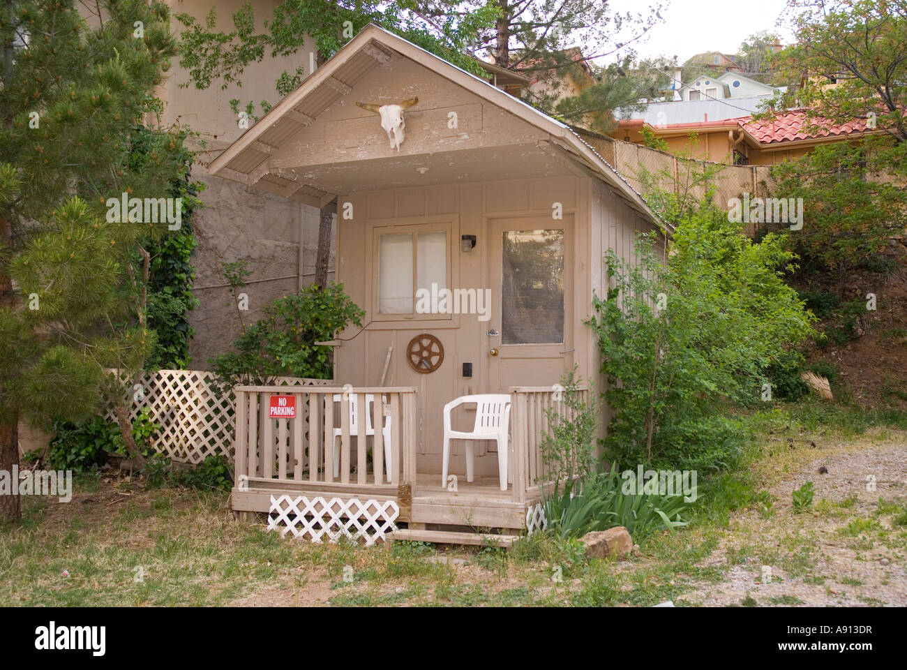 Small house in historic Bisbee, Arizona, USA Stock Photo - Alamy